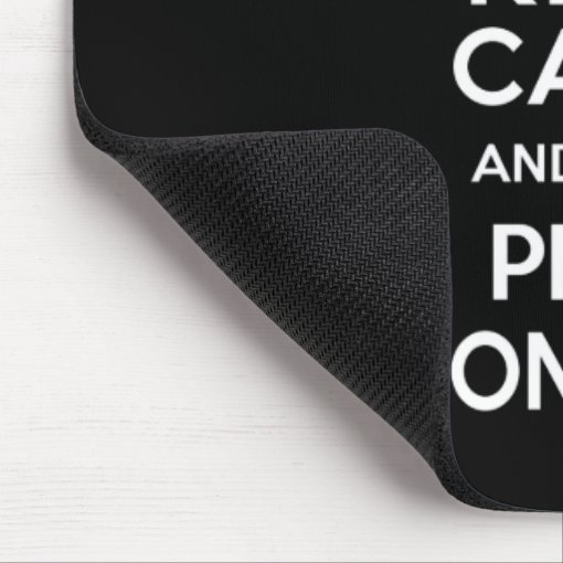 Keep Calm and Call Pest Control Funny Exterminator Mouse Pad | Zazzle