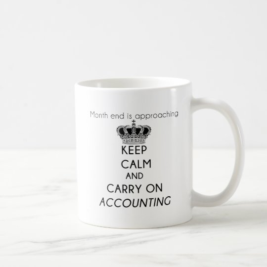 Keep Calm and Carry On Accounting Coffee Mug | Zazzle.com