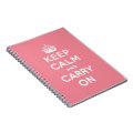 keep calm and carry on Original Notebook | Zazzle