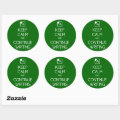 Keep Calm and Continue Writing Sticker | Zazzle