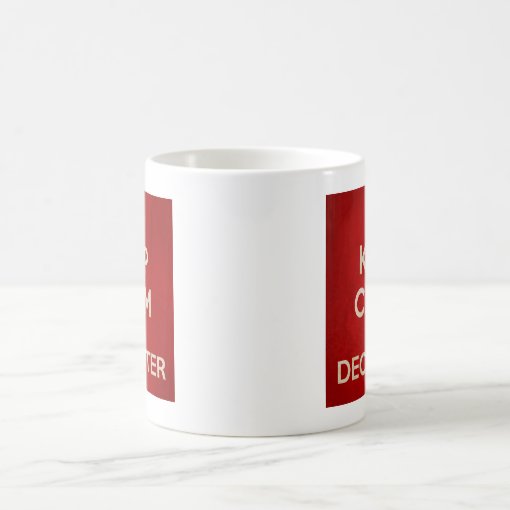 'Keep Calm And Declutter' Mug | Zazzle