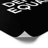 KEEP CALM AND DEFEND EQUALITY POSTER | Zazzle