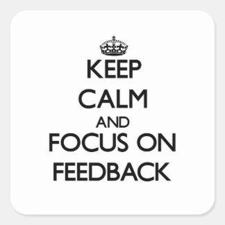 Feedback Stickers | Zazzle