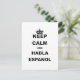 KEEP CALM AND HABLA ESPANOL POSTCARD | Zazzle