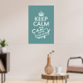 Keep Calm and Show Your Work (any color) Poster | Zazzle