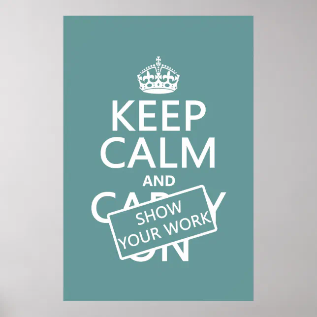 keep calm at work