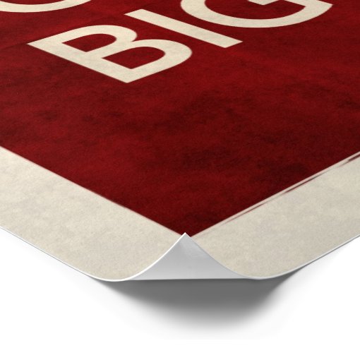 Keep Calm & Carry a Big Stick Poster | Zazzle