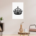 Keep Calm Crown Template Poster | Zazzle