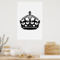 Keep Calm Crown Template Poster | Zazzle