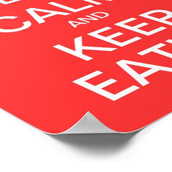 Keep Calm Custom Poster | Zazzle