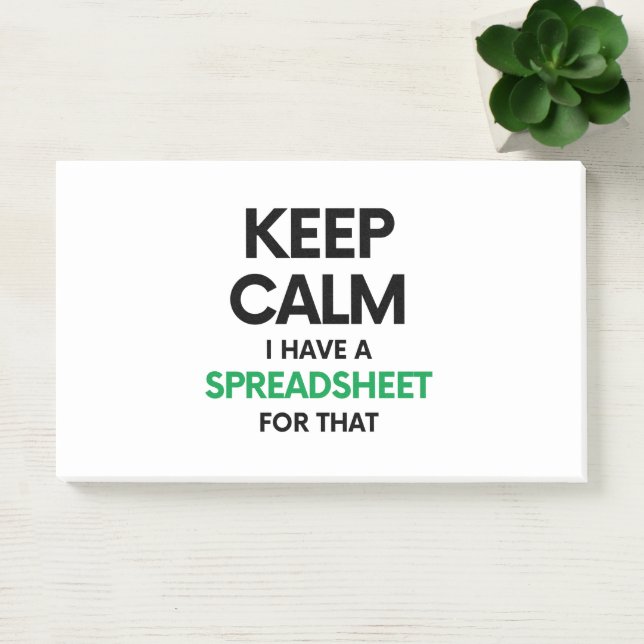 keep calm and take notes