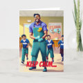 Keep Calm Janitor Custodian Birthday Card | Zazzle