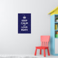 Keep Calm Love Math Poster | Zazzle