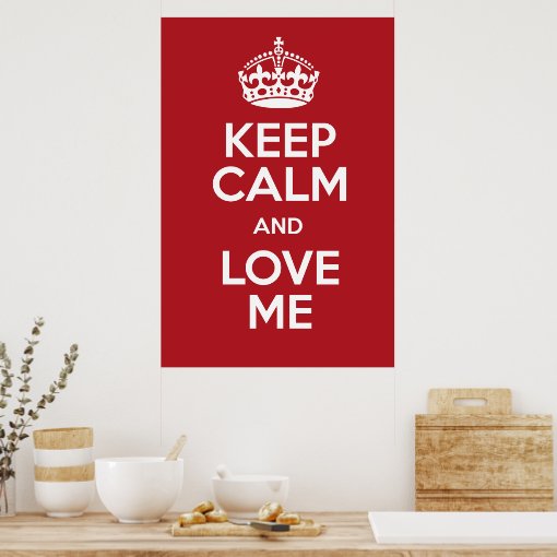 Keep Calm Poster | Zazzle