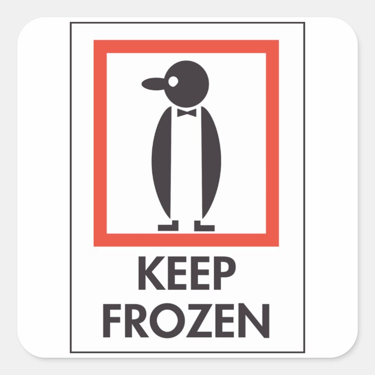 Keep Frozen Stickers | Zazzle