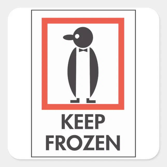 Keep Frozen Stickers | Zazzle