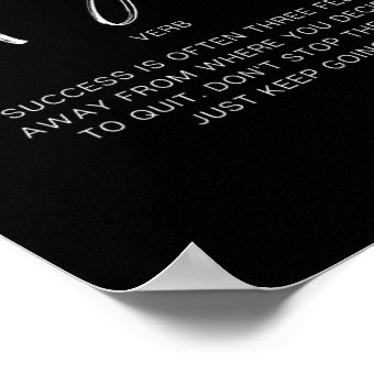 Keep Going Poster | Zazzle