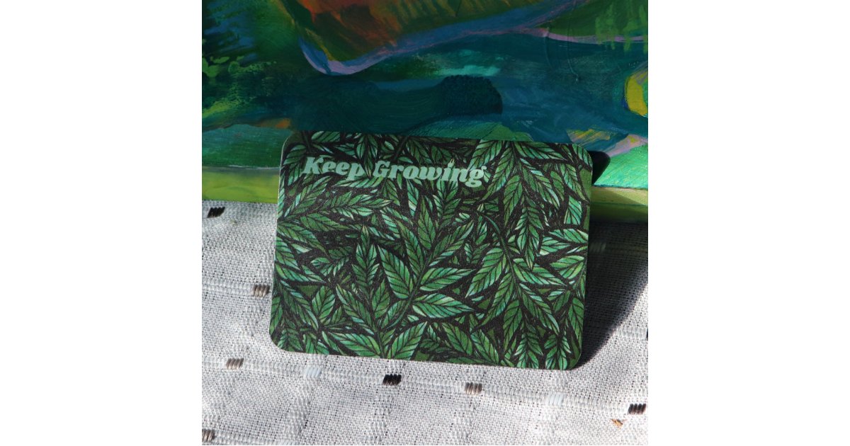 Keep Growing Business Card | Zazzle