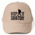 Keep It Squatchy Trucker Hat | Zazzle