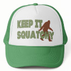 Keep It Squatchy Trucker Hat | Zazzle
