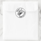 Keep IT Twisted Sticker | Zazzle