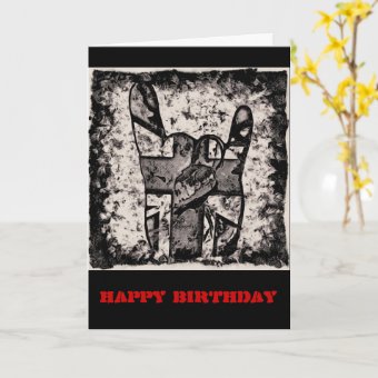 Keep on Rocking Metal Birthday Card | Zazzle