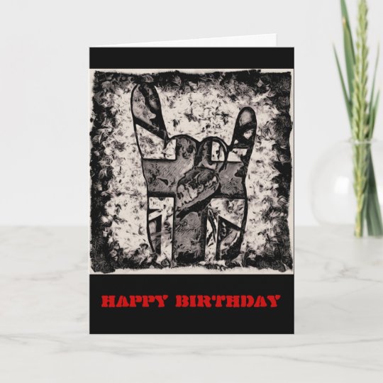Keep on Rocking Metal Birthday Card | Zazzle.com