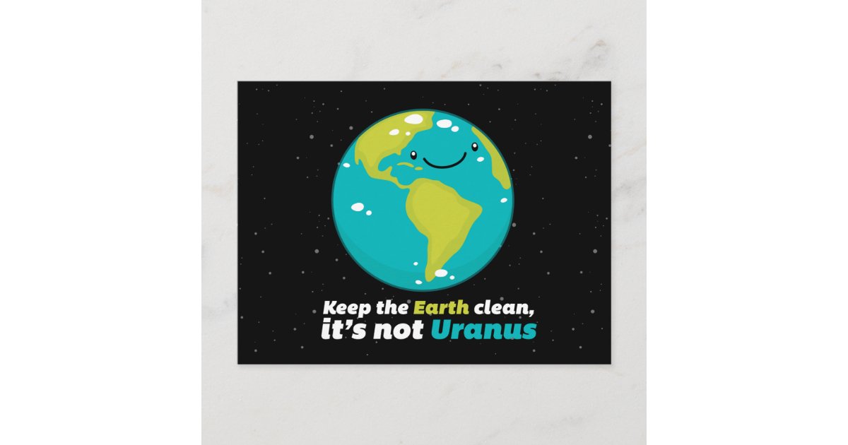 Keep The Earth Clean Postcard | Zazzle