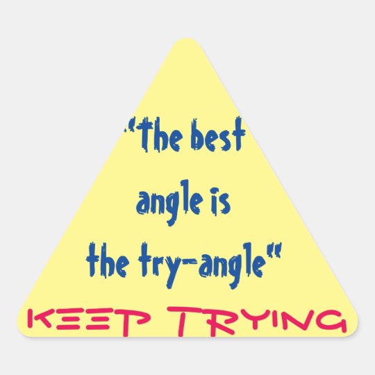 Keep Trying Teacher Stickers | Zazzle.com