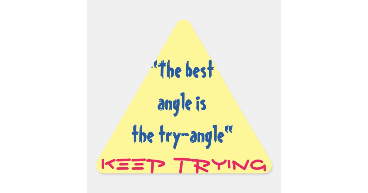 Keep Trying Teacher Stickers | Zazzle.com