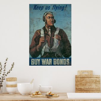 Keep Us Flying Buy War Bonds Poster | Zazzle