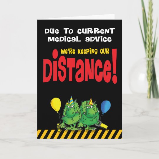 keep your Distance Card | Zazzle.com