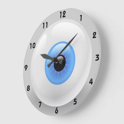 keep your eye on the time clock | Zazzle