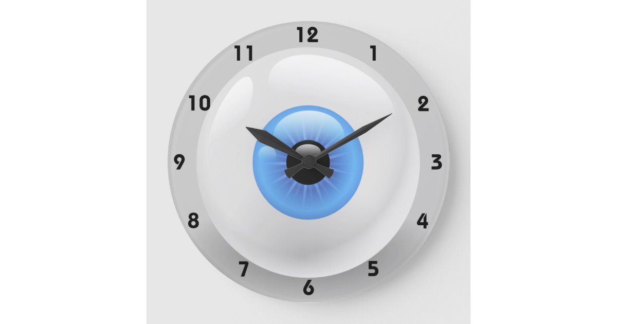 keep your eye on the time clock | Zazzle