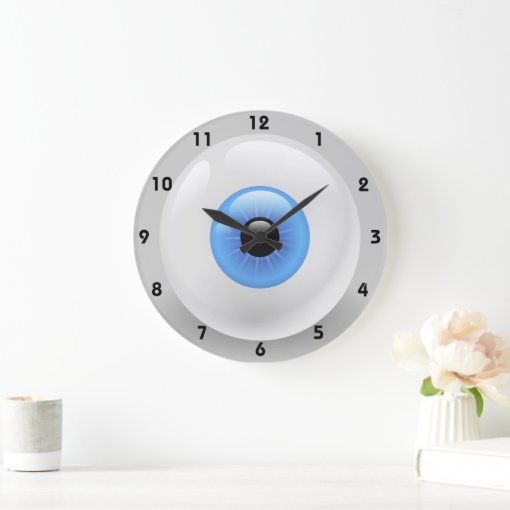 keep your eye on the time clock | Zazzle