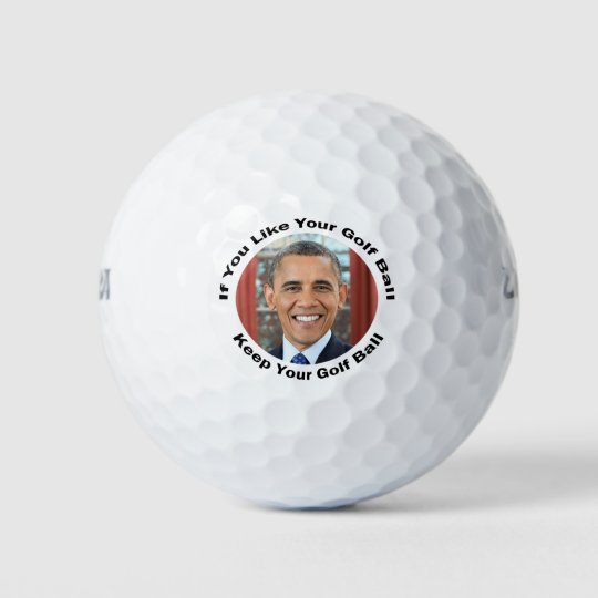 Keep Your Golf Ball Obama | Zazzle.com