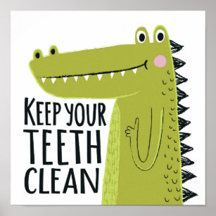 Toothbrush Posters & Prints | Zazzle