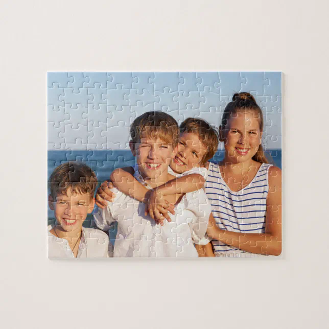 Keepsake Custom Family Photo Jigsaw Puzzle | Zazzle