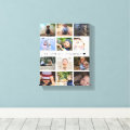 Keepsake Photo Collage Grandma Canvas Print | Zazzle