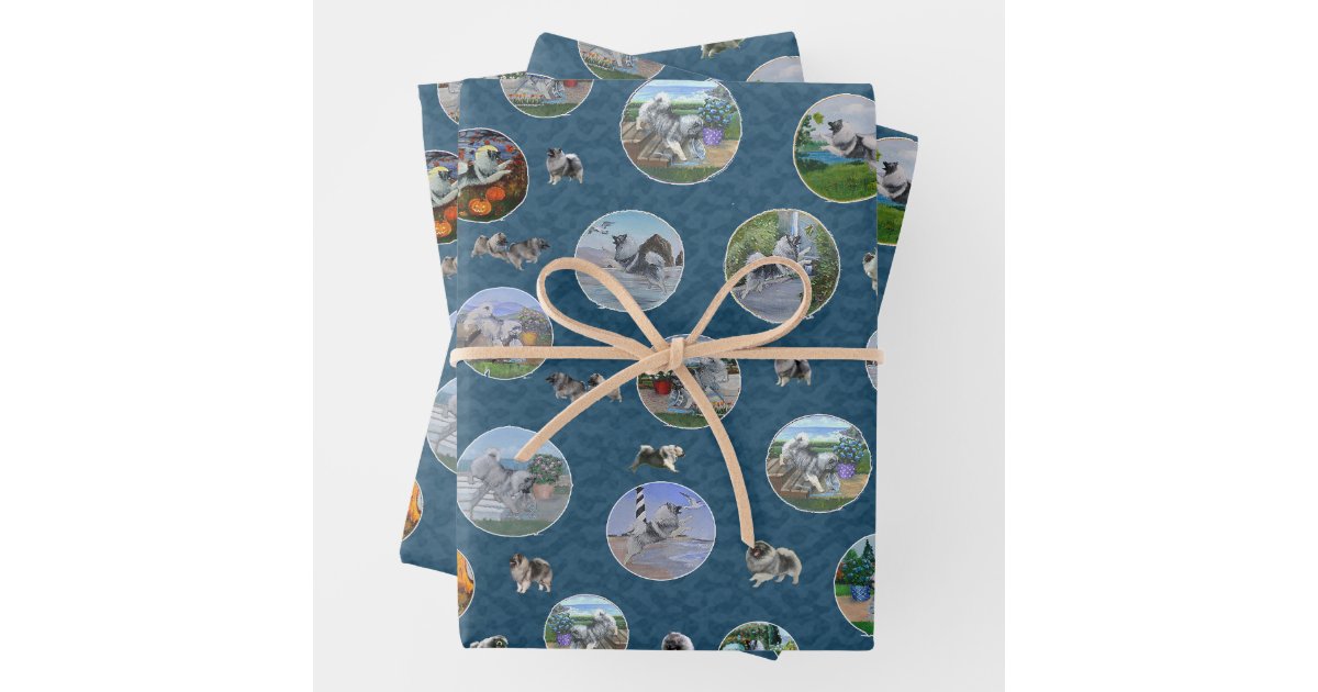 Kees Scenes wrapping paper | Zazzle