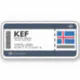 KEF Keflavik Boarding Pass - Iceland Ticket Sticker | Zazzle