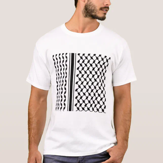 Keffiyeh Print T-Shirt | Zazzle