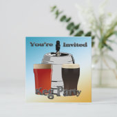Keg Party Invitations | Zazzle