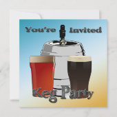 Keg Party Invitations | Zazzle
