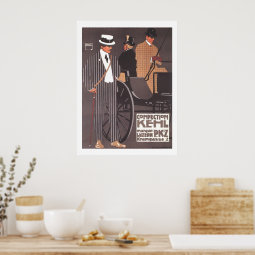 Kehl PKZ Poster Ludwig Hohlwein | Zazzle