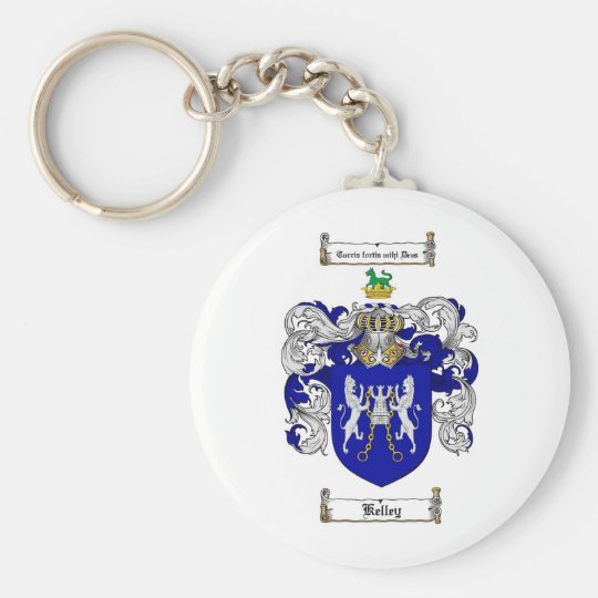 KELLEY FAMILY CREST - KELLEY COAT OF ARMS KEYCHAIN | Zazzle.com