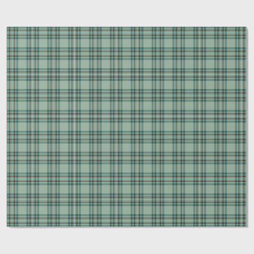 Kelly Clan Tartan Irish Plaid Pattern Wrapping Paper | Zazzle