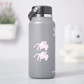 Kelly Decorative Name in Pink x2 Sticker | Zazzle