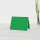 Kelly Green, Irish Green Folded Thank You Card | Zazzle