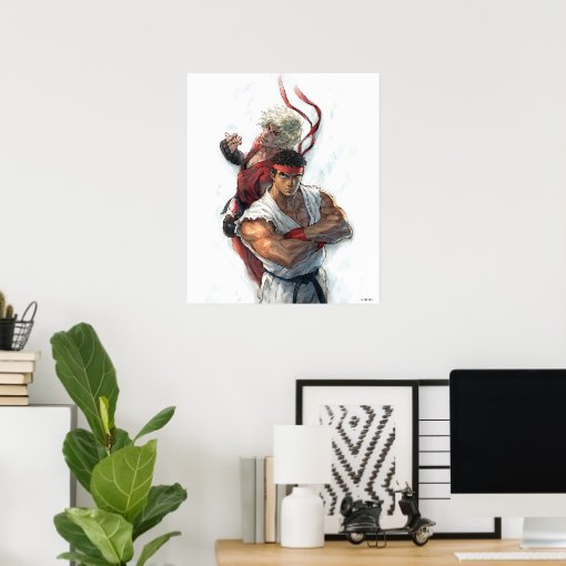 Ken and Ryu Poster | Zazzle